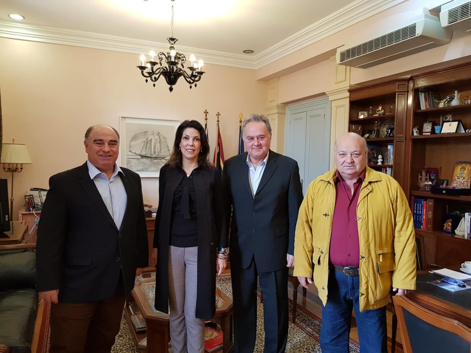 ΣΥΝΑΝΤΗΣΗ ΕΚΠΡΟΣΩΠΩΝ ΤΗΣ ΕΛΛΗΝΙΚΗΣ ΟΜΟΣΠΟΝΔΙΑΣ ΚΡΙΚΕΤ ΜΕ ΤΗΝ ΔΗΜΑΡΧΟ ...